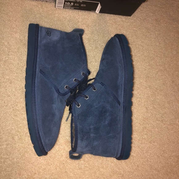 UGG | Shoes | Blue Suede Mens Uggs Sz 810 Condition | Poshmark